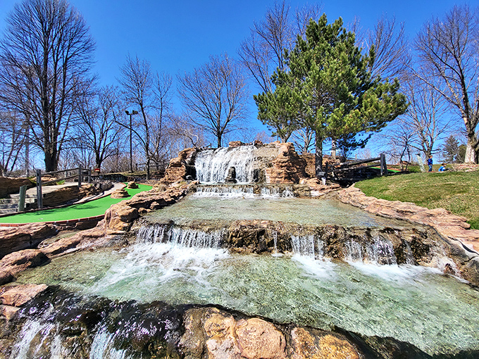 A cascading waterfall creates nature's version of a spa day &ndash; the perfect soundtrack for forgetting your inbox exists, if only temporarily.