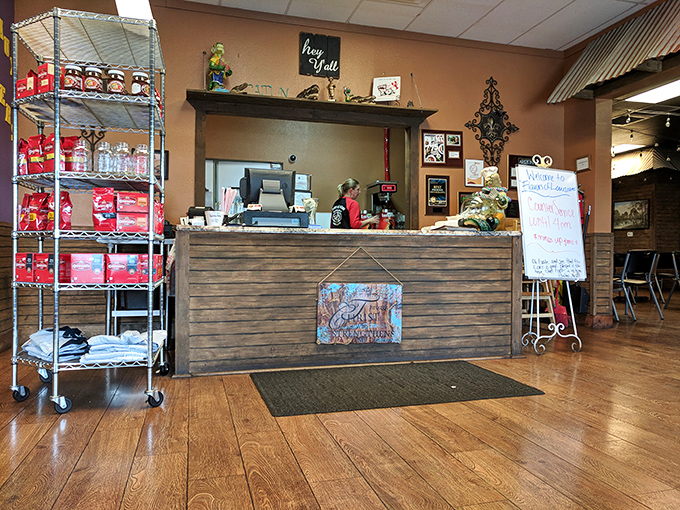 The welcoming staff treats every guest like family, ready to guide newcomers through the menu with genuine Southern hospitality.