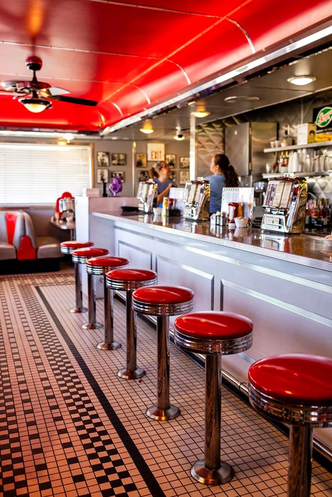 Behind the counter, the heart of Nana Dee's operation keeps everything running smoothly with the practiced efficiency of diner veterans.