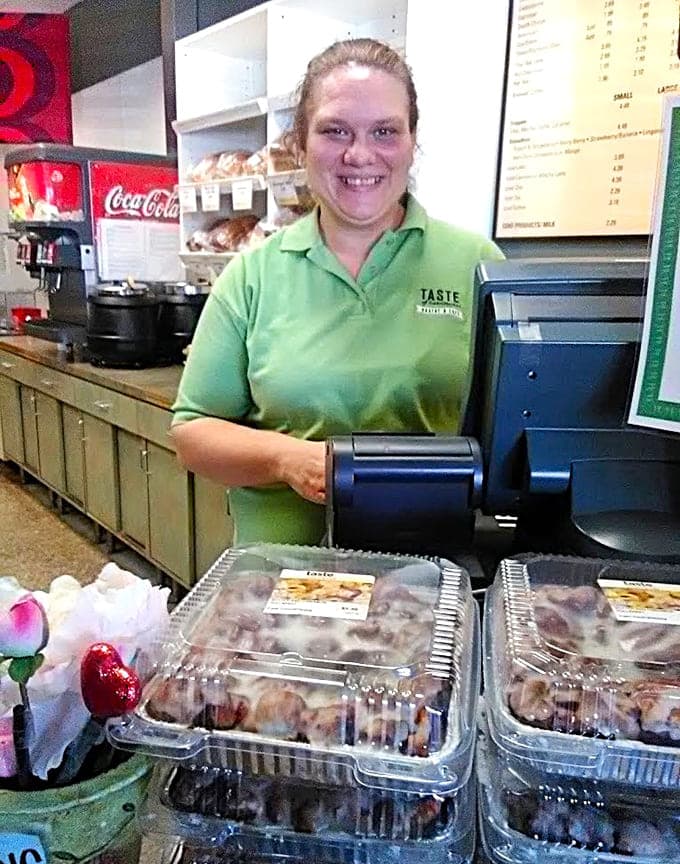 Friendly faces behind the counter who clearly understand that selling happiness in pastry form is a noble calling worth smiling about.