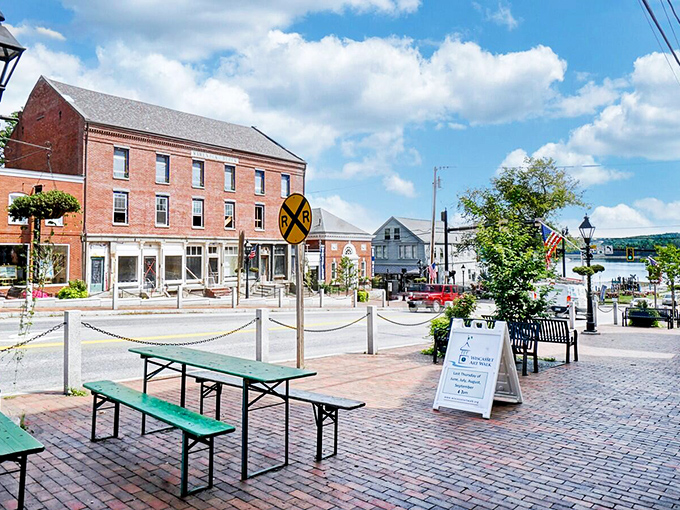 The commercial district blends history with modern convenience &ndash; where yesterday's architecture meets today's small business charm.