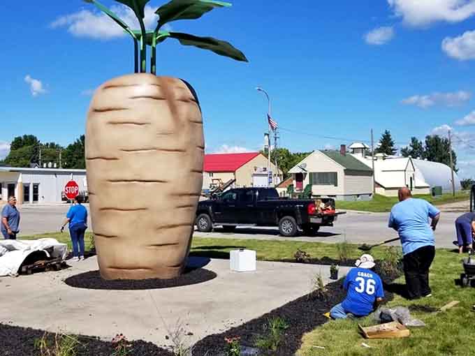 Teamwork makes the dream work, as locals collaborate on landscaping improvements that keep Central Park looking beautiful and welcoming for the steady stream of curious visitors who stop by.