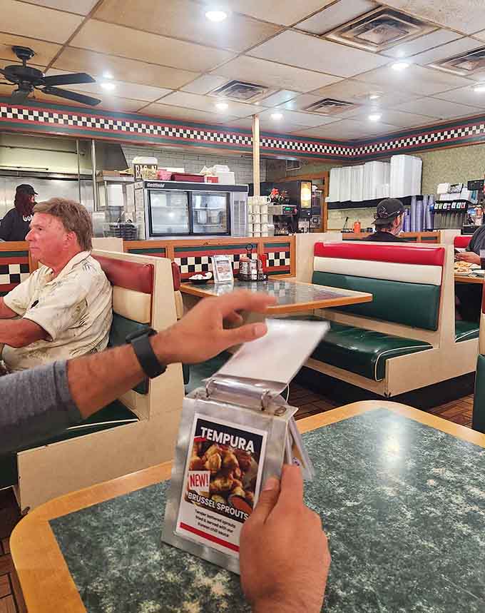 Those classic booth seats have witnessed countless food victories and a few strategic defeats.