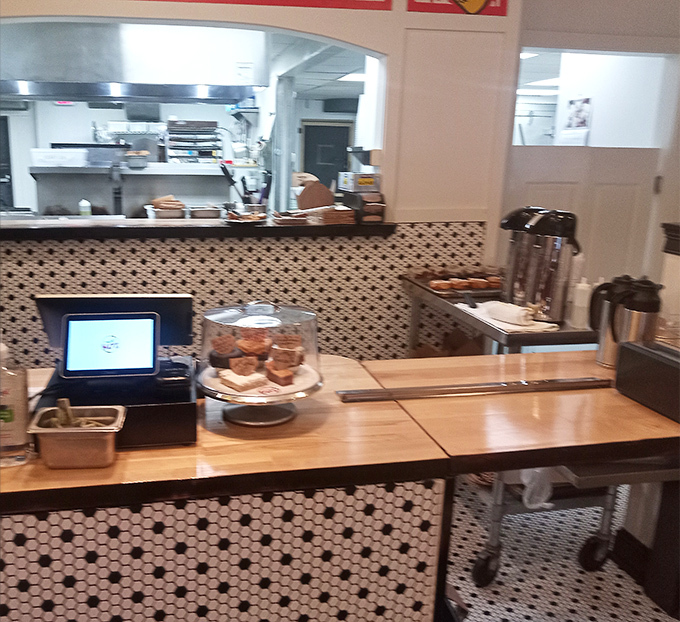 Behind the counter magic happens daily, where skilled hands transform simple ingredients into the biscuit creations that have Burlington residents lining up before dawn.