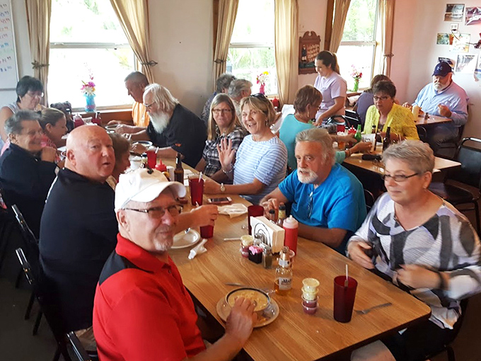 The dining room fills with happy eaters sharing stories and seafood &ndash; a community united by the universal language of good food.