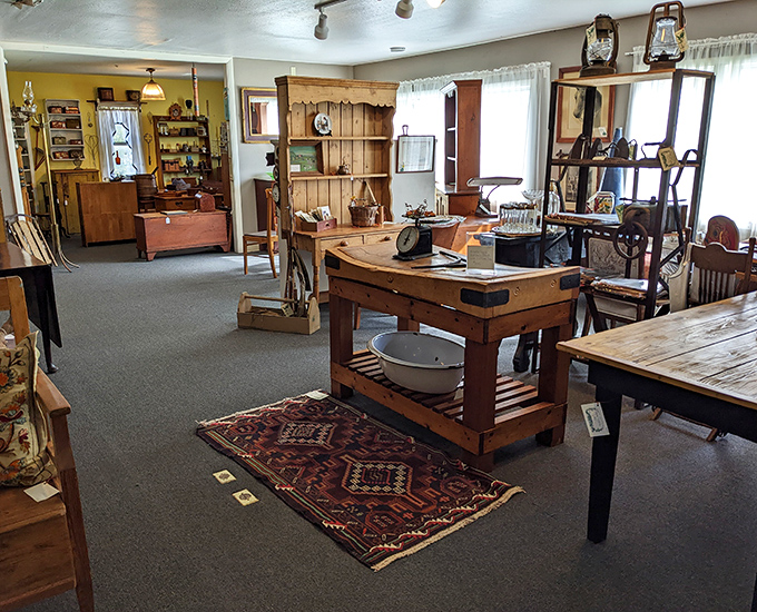 Household treasures arranged with the casual elegance of someone who knows good taste doesn't shout &ndash; it murmurs confidently across generations.