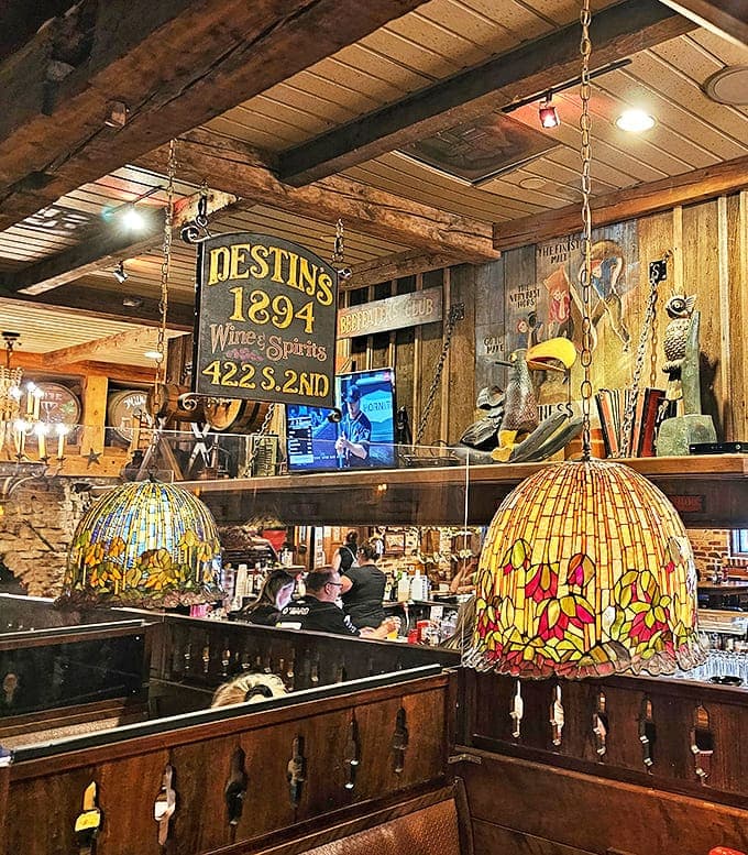 Vintage signs and cozy booths create nooks throughout the restaurant where memories are made and stories are shared.