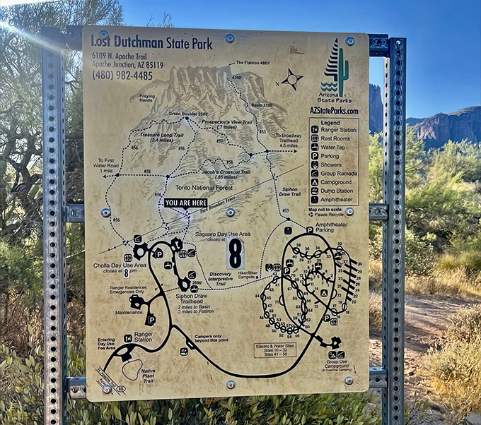 Adventure mapped out and ready for the taking &ndash; this trail guide promises journeys through time and terrain, each path leading to new discoveries.