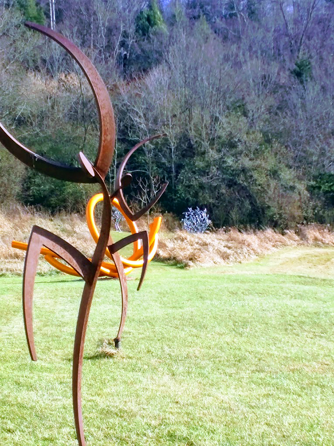 This tangle of metal is a testament to the art of organized chaos.