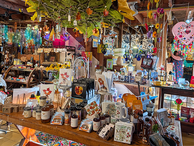 A charming wonderland of color and creativity &mdash; every corner here sparkles with delightful handmade treasures.
