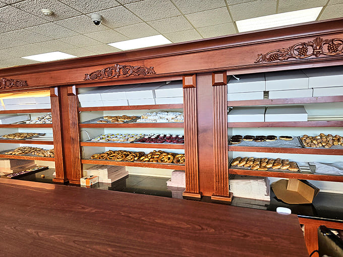 The Louvre of baked goods &ndash; each shelf a masterpiece collection worthy of your most reverent appreciation.