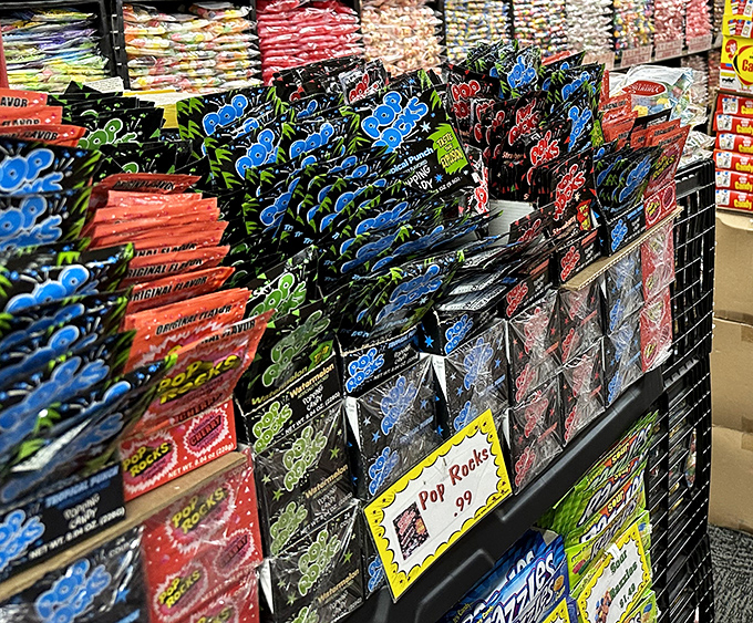 Pop Rocks and fizzy candies &ndash; where science meets sweetness in an explosive combination that turns your mouth into a tiny fireworks show.