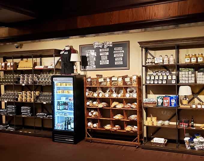 Local products line the shelves, giving you the chance to take home a little taste of The Magnolia's magic.