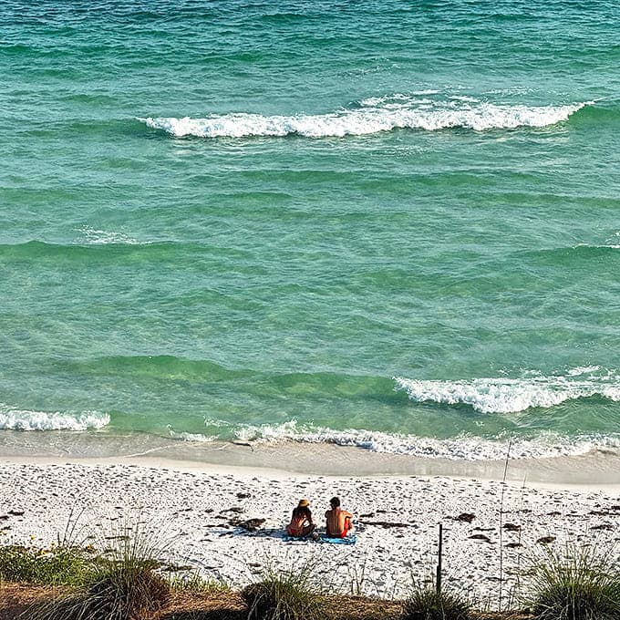 Finding your own slice of paradise is easy on this uncrowded shoreline &ndash; social distancing before it was trendy!