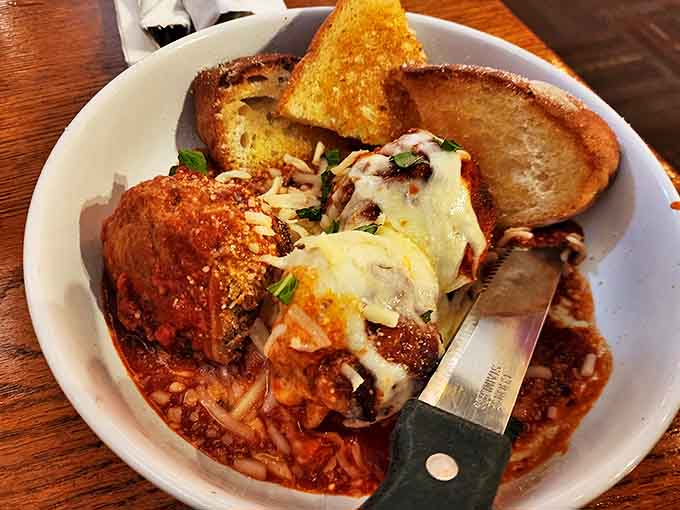 Those meatballs didn't come from a freezer &ndash; they're hand-rolled treasures nestled in house-made marinara that simmered to perfection all morning.