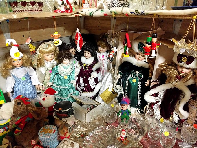 It's a small world after all! These dolls are ready for their close-up, or to star in your next heartwarming nightmare.