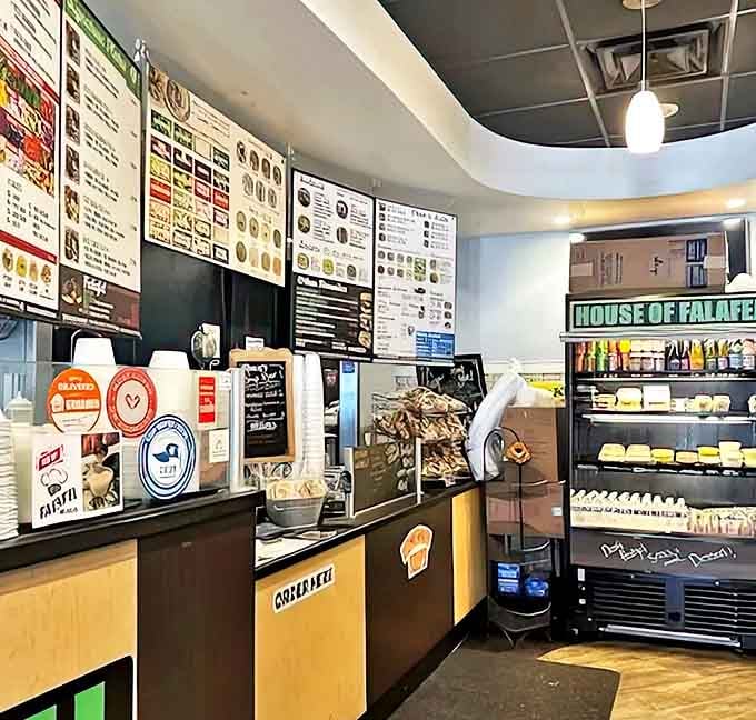 Where the magic happens &ndash; the counter where friendly staff transform simple ingredients into dishes worth driving across town for.