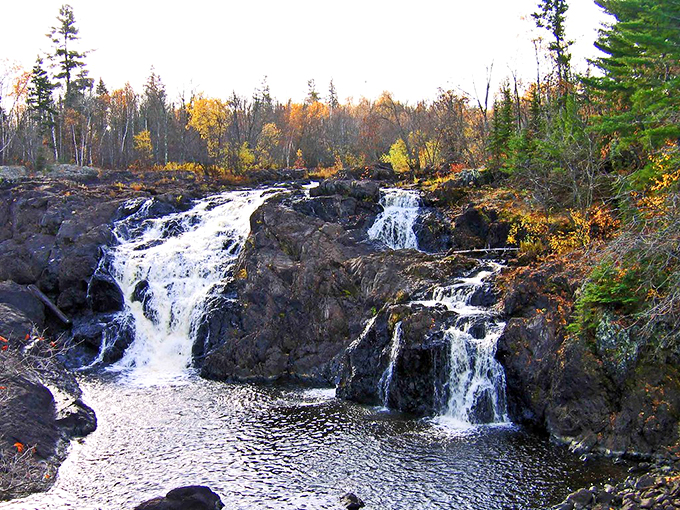 Forest's best-kept secret! Kawishiwi Falls puts on a 70-foot show that's worth every step of the journey.