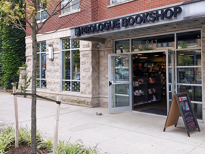 Modern and inviting, this bookshop is a literary oasis in the heart of the city.