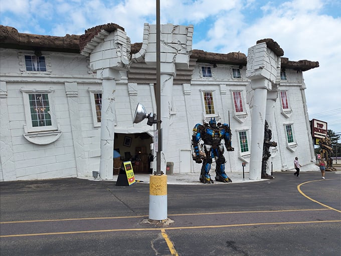 Politics turned on its head &ndash; literally! This topsy-turvy attraction gives "flipping the White House" a whole new meaning. 