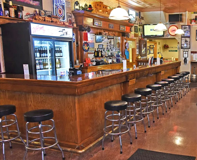 The classic Wisconsin tavern bar &ndash; where strangers become friends and the bartender remembers your usual after just one visit.