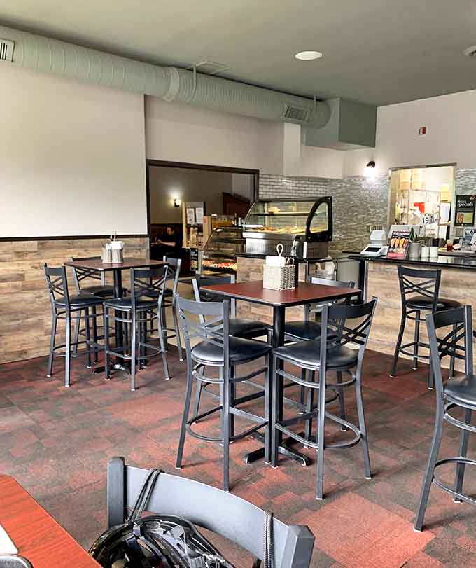 Multiple seating options mean whether you're flying solo or bringing the whole crew, there's a perfect spot for your breakfast adventure.