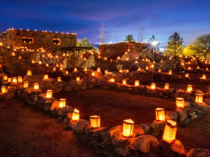 Indiana Jones, eat your heart out! This ancient dwelling is like a stone-age condo complex, complete with 'desert chic' decor.