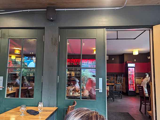 The interior strikes that perfect balance between casual comfort and intentional design, making everyone feel welcome and relaxed.