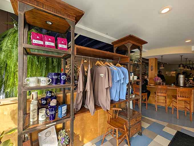 Local coffee beans and branded merchandise mean you can take a piece of the Blue Heron experience home, extending the magic beyond your visit.
