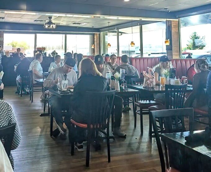 The weekend buzz &ndash; a dining room filled with happy patrons creating that perfect ambient soundtrack of clinking dishes and satisfied conversation.