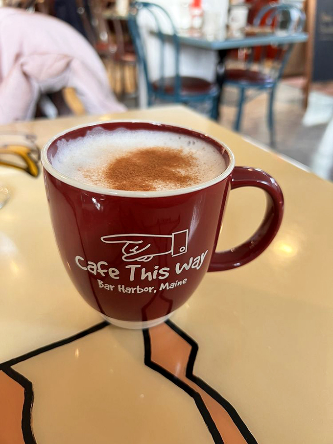 A chai latte so good, it'll make you forget you're not in India. Namaste, caffeine!