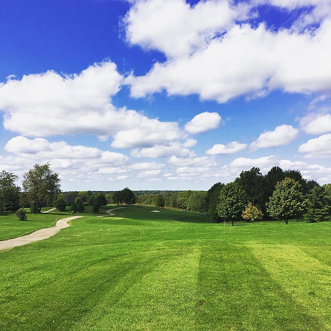 Chapel Hill Golf Course unfurls like a green carpet under Ohio's big sky – even a bad golf day here beats a good day at the office.