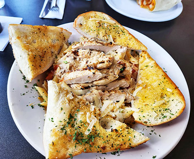 Tender chicken and pasta embraced by a creamy sauce &ndash; comfort food that makes you want to close your eyes and sigh with contentment.