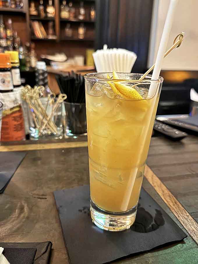 A cocktail that captures sunshine in liquid form &ndash; bright, refreshing, and dangerously easy to order "just one more."