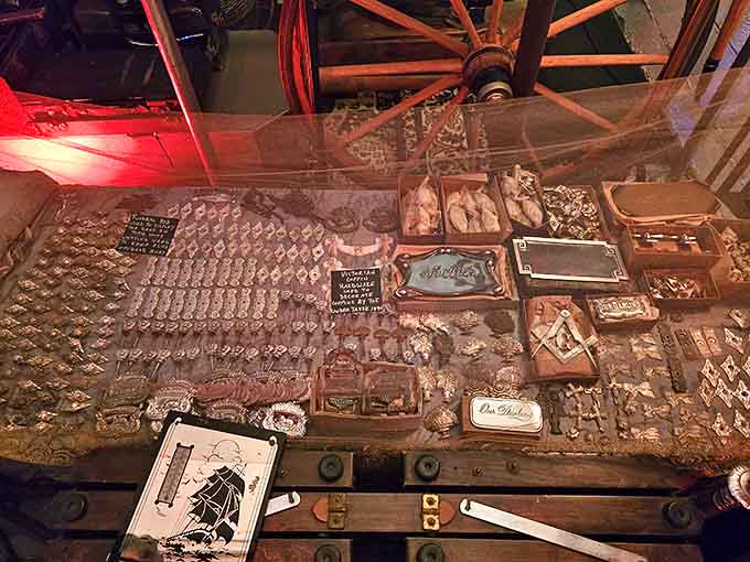 Coffin Decors: This ornate funeral carriage speaks to an era when death was a public procession, the final journey made with dignity and community witness.