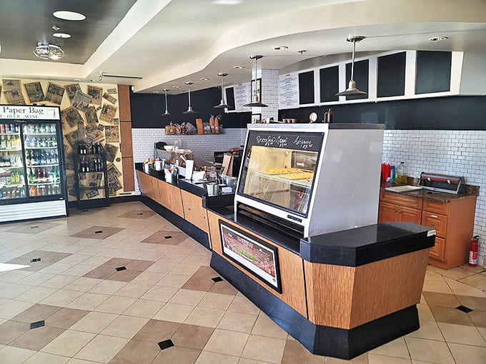 Command central for sandwich operations &ndash; where orders transform from words to edible masterpieces before your eyes.