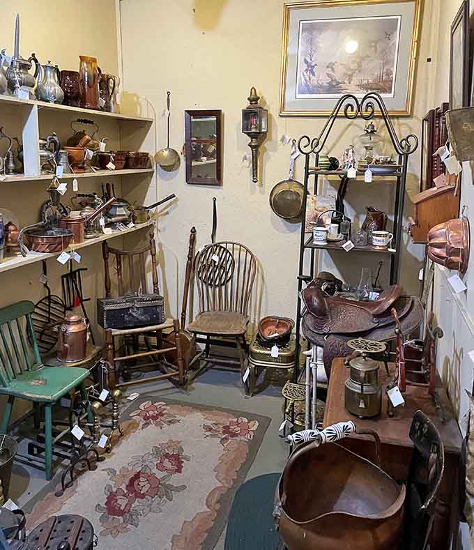 Copper cookware and vintage chairs prove that functional items can be gorgeous, unlike your plastic spatulas and folding chairs from Target.