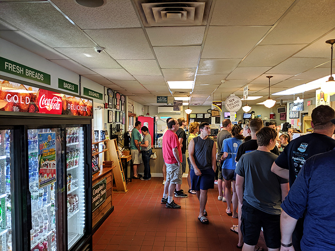 The line forms for good reason &ndash; locals and tourists alike know that some Maine experiences are worth the wait.