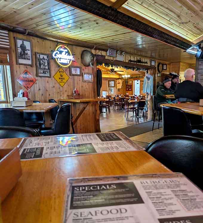 Comfortable dining spaces offer room to spread out and enjoy your meal without feeling cramped or rushed.