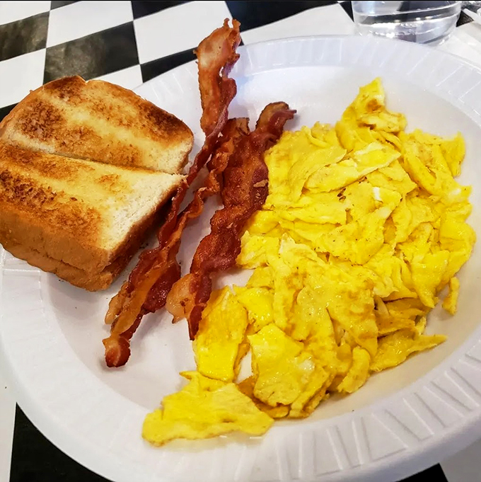 Simplicity at its finest. This classic breakfast trio proves that sometimes, less really is more &ndash; especially when it's this delicious.