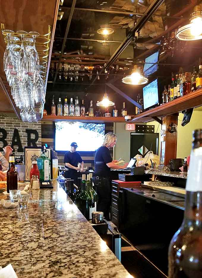 Behind every great lakeside restaurant is a team that moves with the practiced choreography of people who genuinely love what they do.