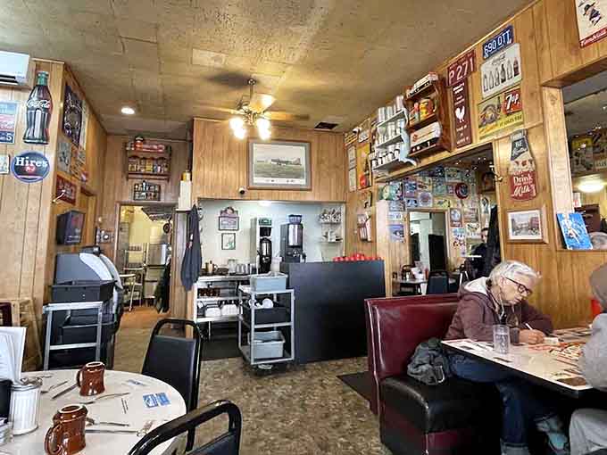 Booths worn smooth by decades of elbows and conversations hold more stories than most libraries ever will.