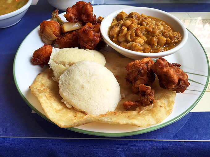 Talk about a well-rounded meal! This plate's got more variety than a Wisconsin cheese shop, and twice the flavor!