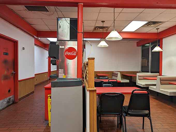 Simple seating and straightforward decor create the perfect backdrop for food that needs no fancy presentation to impress anyone who tastes it.