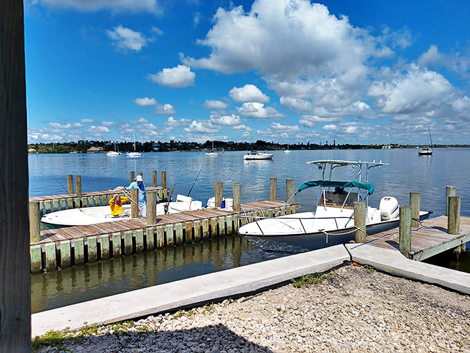 Boats rest peacefully at the marina, patiently waiting for their next adventure &ndash; the nautical equivalent of dogs hoping for a walk.