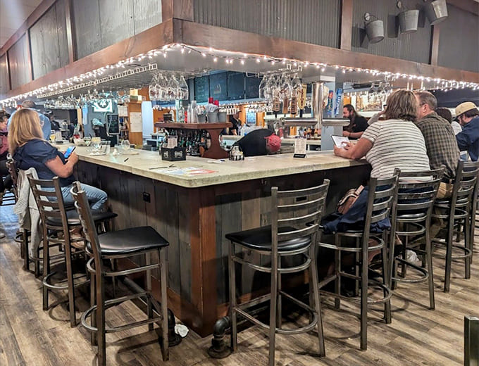 The bar where strangers become friends over shared appreciation for fresh oysters and cold beer, as nature intended.