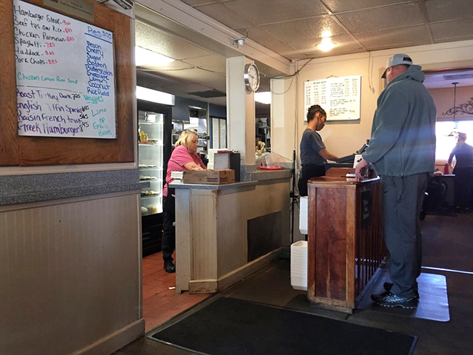Where the magic happens! Watch your culinary dreams come to life in Todd's bustling kitchen.