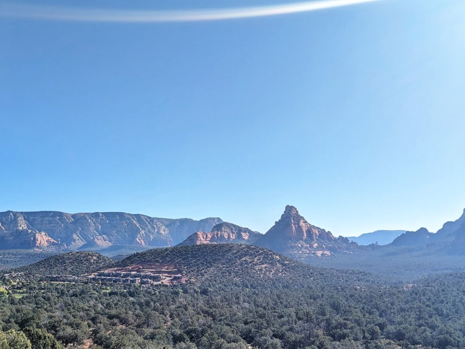 Welcome to the stairway to heaven, Sedona style. This trail promises more twists than a pretzel factory and views that'll make your Instagram followers weep.