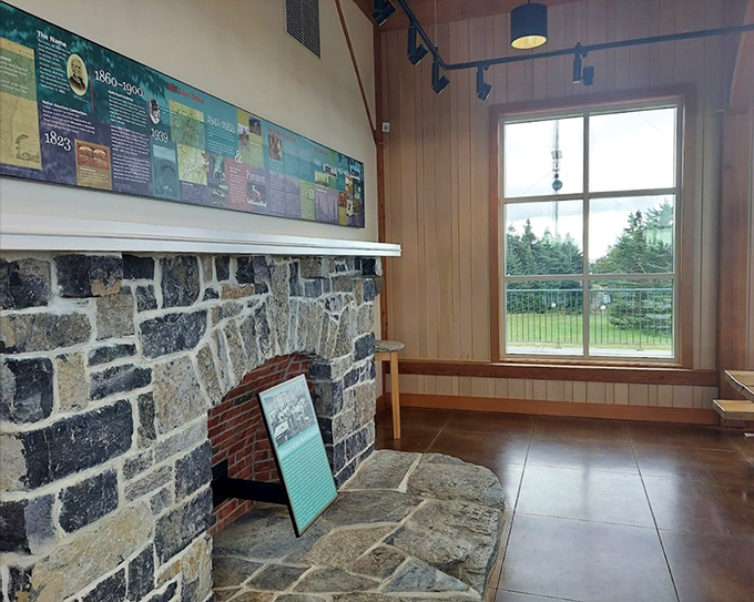 Vaulted ceilings and warm wood create a space that feels both grand and intimate, perfect for mountain contemplation.