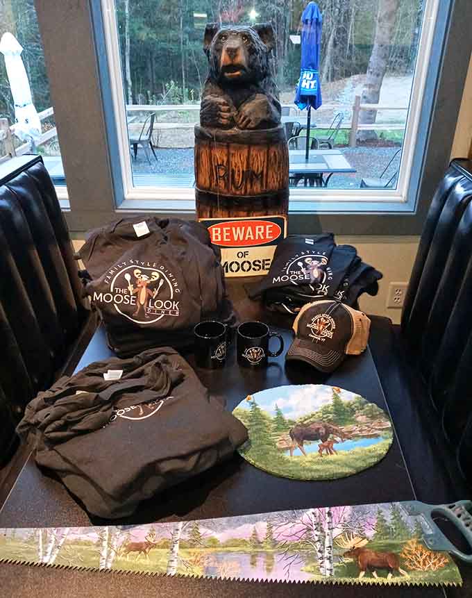 Even the merchandise wants you to remember this place, because leaving without a souvenir feels like a missed opportunity.